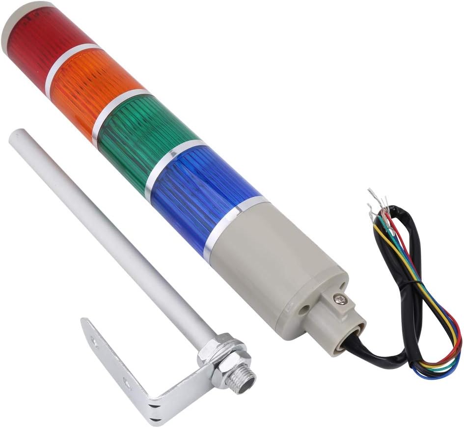 Luces andon torre de 4 colores con 110VAC