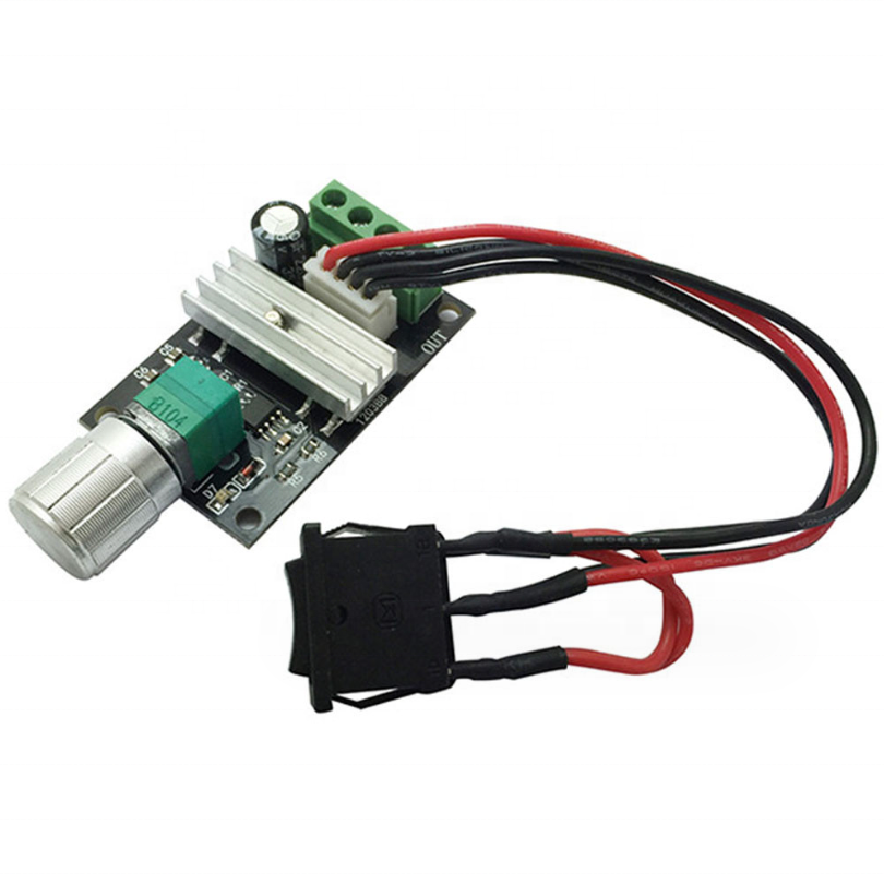 Controlador de velocidad y dirección de motor DC