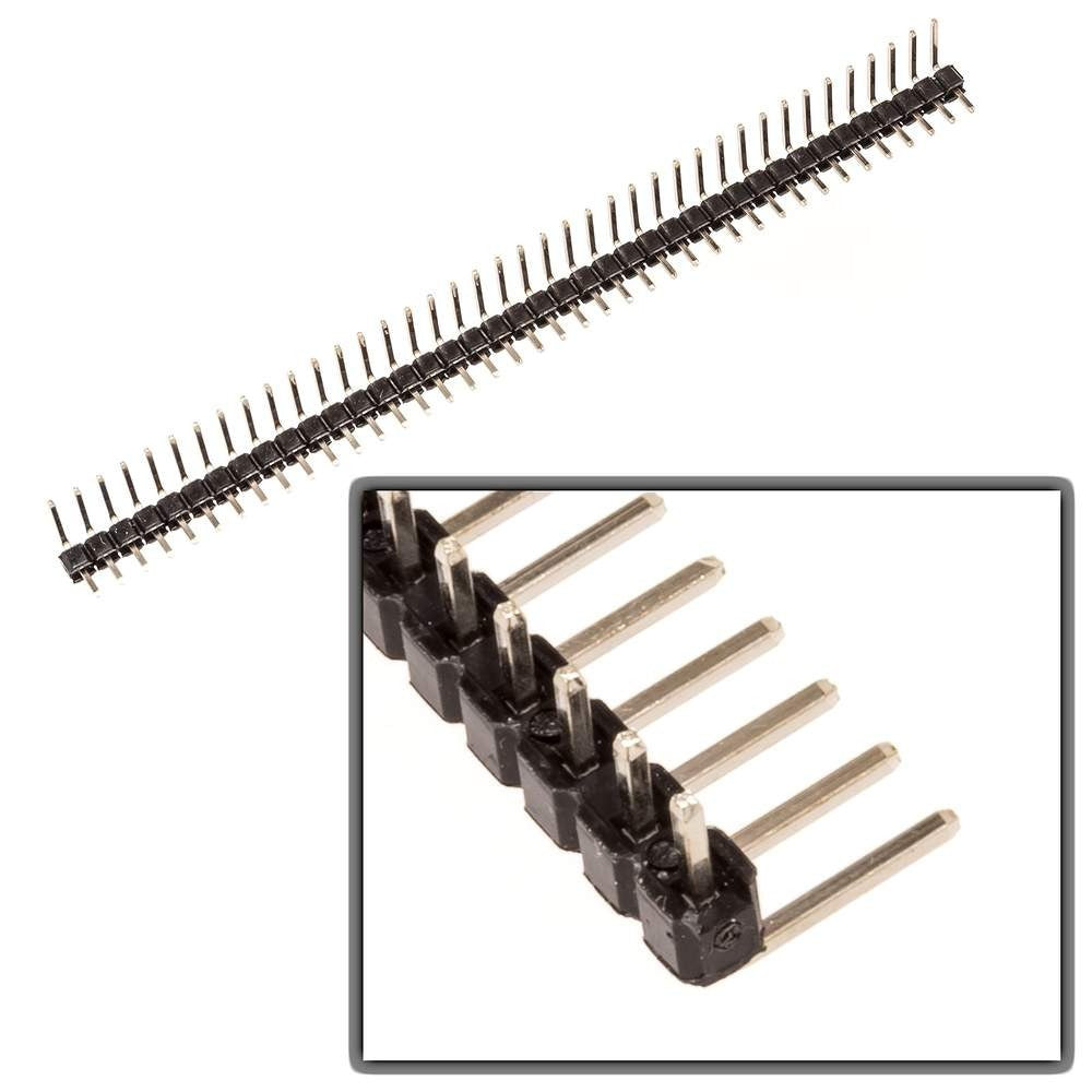 Pin header a 90 grados - Electrónica DIY Guatemala