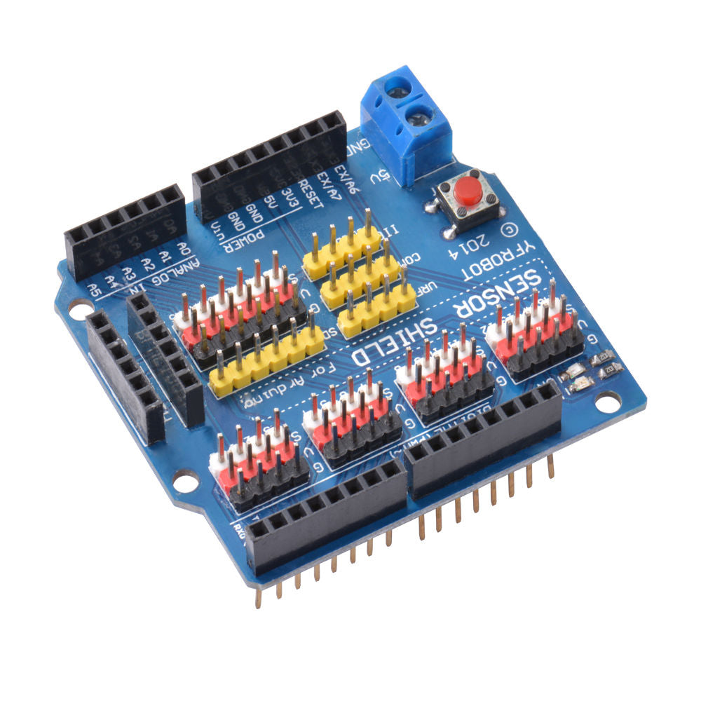 Shield expansión Arduino UNO - Electrónica DIY Guatemala