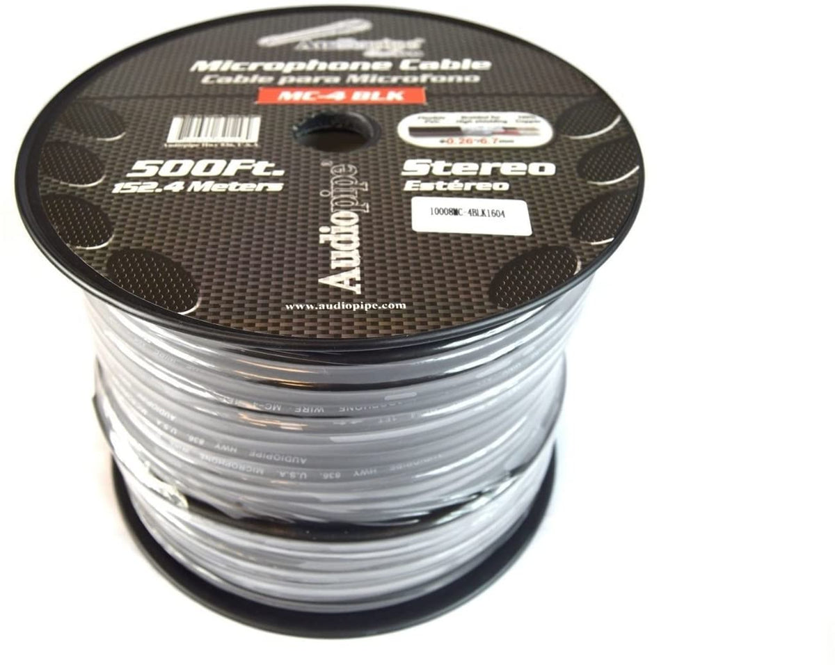 Rollo de cable balanceado (XLR) 152 metros